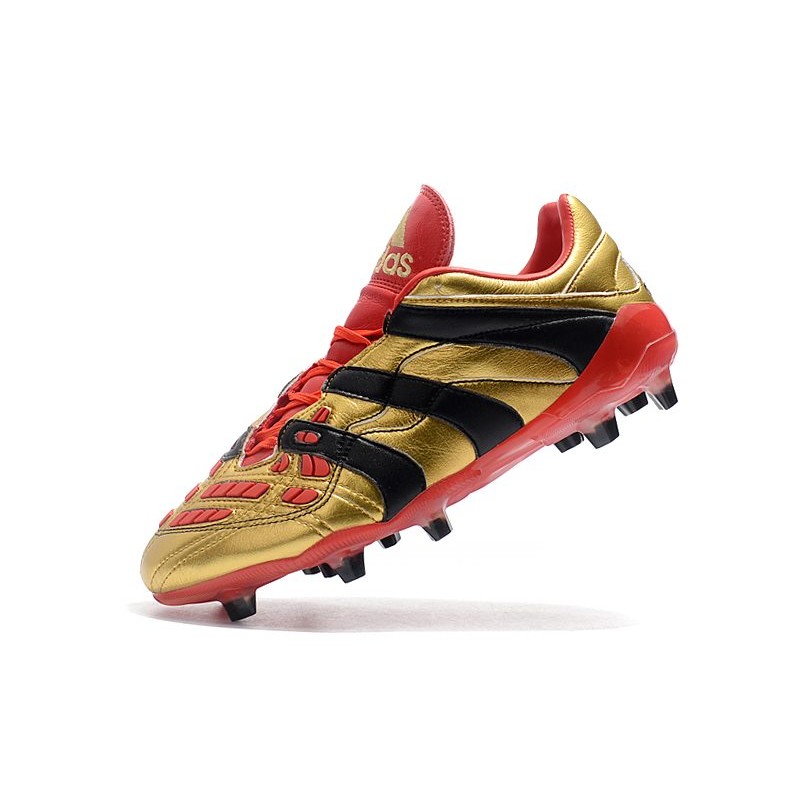 Adidas Buty Korki Predator Accelerator Electricity FG - Złoty Czarny ...
